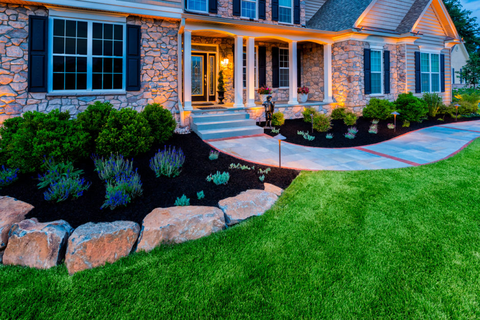 Greenville Overlook Curb Appeal Enhancement - Borsello Landscaping